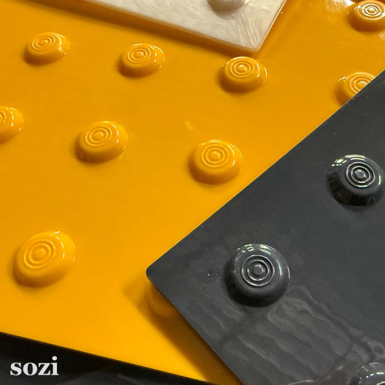 Tactile tile PT14 – polyurethane “Attention” tile