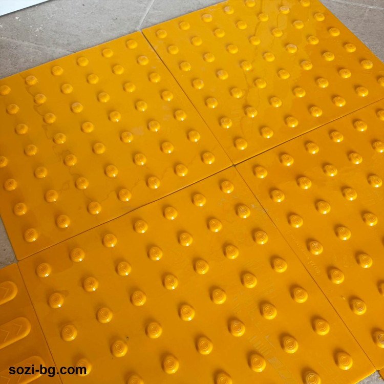 Polyurethane tactile tiles 400x400mm PT14 - low price